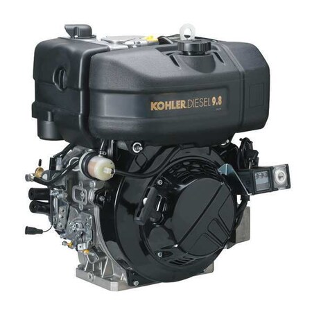 Kohler Diesel Engine, 4 Cycle, 9.1 HP PA-KD4402001B | Zoro