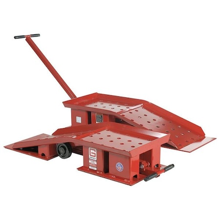 Gray Truck Ramps, Wide Portable, PR PTRW-20 | Zoro