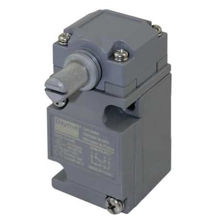 Dayton Heavy Duty Limit Switch, No Lever, Rotary, SPDT, 10A @ 600V AC ...
