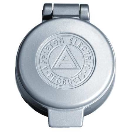 Appleton Electric Receptacle Threaded Cover, 100A, 2 and 3P PTTC100A | Zoro