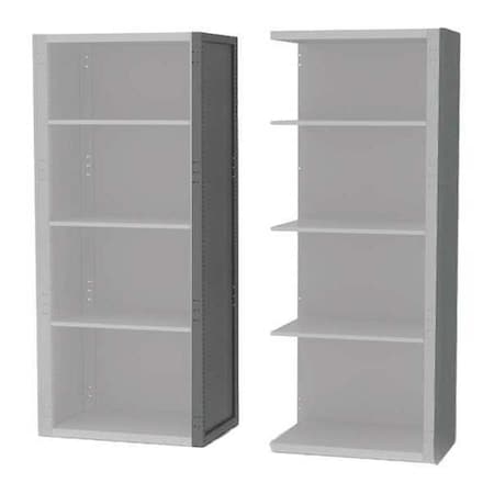 Greene Manufacturing Modular Storage Rack End Side Panel, 18"D x 96"H ...