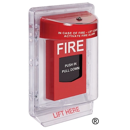 Safety Technology International Pull Station Cover with Horn ...