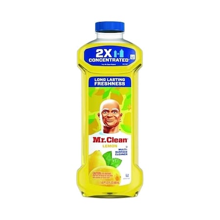 Mr. Clean Multi-Surface Cleaner, Bottle, 23 oz, Lemon, 9 PK 11292 | Zoro
