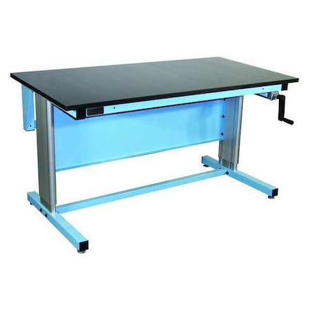 Proline Workstation, Ergo, Epoxy Resin, Lt Blue EL6030E-L14 | Zoro