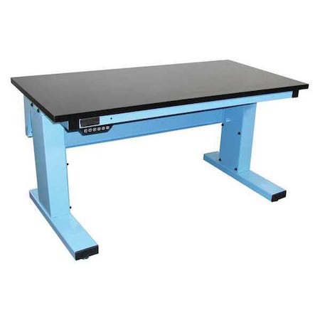 Proline Workstation, Adjust, Epoxy Resin, Lt Blue MVSII7230E-L14 | Zoro