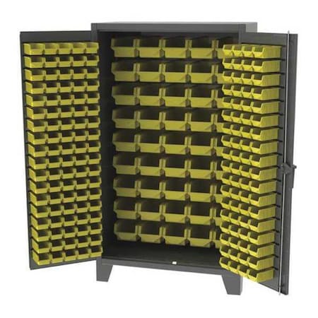 Greene Manufacturing Heavy Duty Bin Storage Cabinet, 84 in H EX-723-1B ...