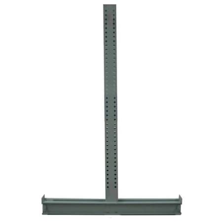 Zoro Select Cantilever Rack Double Upright, 96x65 in. 12A215 | Zoro