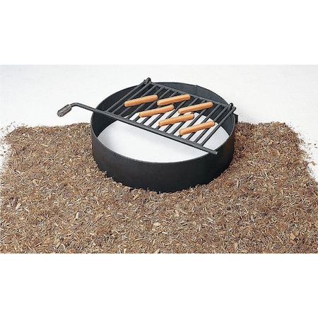 Ultrasite Powder Coated Steel Fire Ring 600 | Zoro