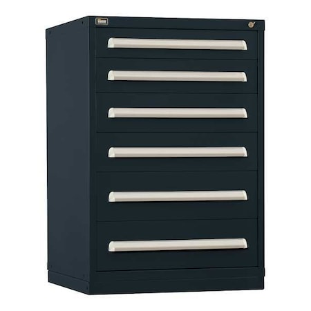 Vidmar Modular Drawer Cabinet, 44 In. H, 30 In. W SCU2066ALBK | Zoro