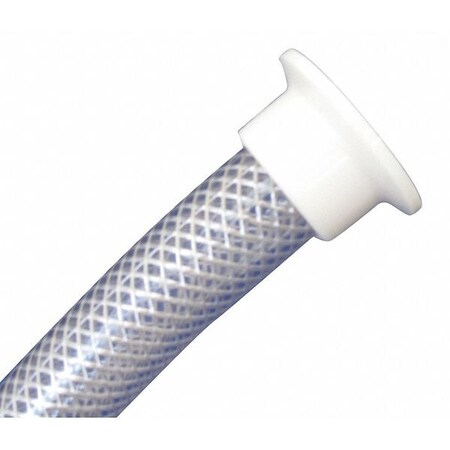 Rubberfab 1/2" x 4 ft. PVC Tri-Clamp Hose Assembly 08RFPB08TC08TCM48 | Zoro