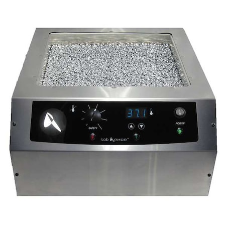 Lab Armor LAB ARMOR BEAD BATH 20L 230V WITH BEADS 74220-720 | Zoro