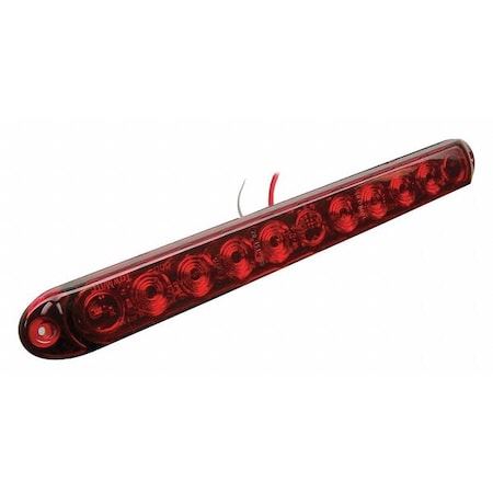 Towmate LED Flashing Strip, 10 Pattern, Red PLC100RR | Zoro