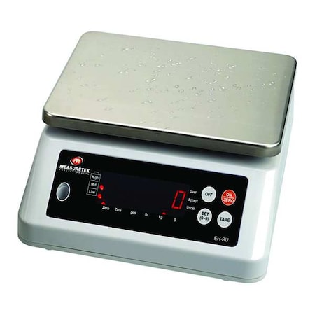 Measuretek Digital Compact Bench Scale 6kg/13 lb. Capacity 12R991 | Zoro