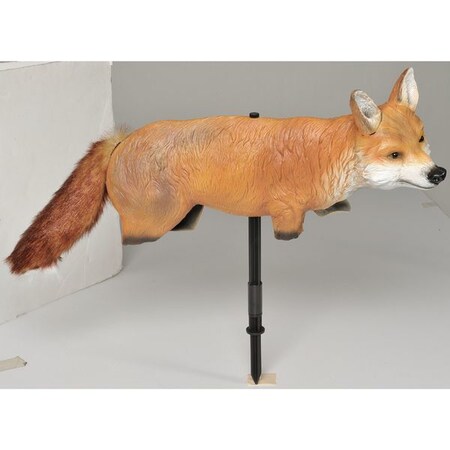 Bird-X Fox, 3-D, 2 lb., Poly Rubber FOX-3D | Zoro