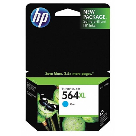 Hp Ink Cart, HP, B209A, B210A, B8550, C6340, Cyan HEWCB323WN | Zoro