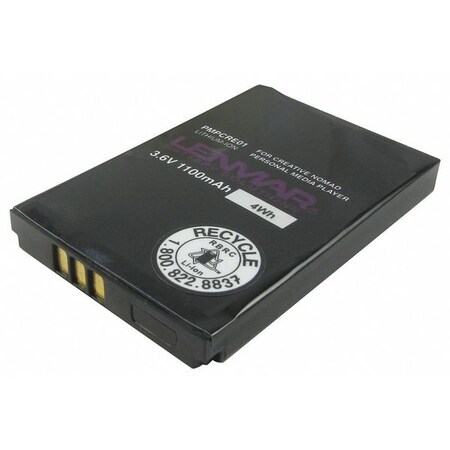 Lenmar Portable Media Battery, Creative, 1100mAh PMPCRE01 | Zoro
