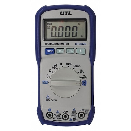 Uei Test Instruments Auto-ranging Digital Multimeter UTLDM2 | Zoro