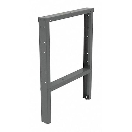 Greene Manufacturing Fixed Formed Channel Leg, 24" D x 34" H DTL-B24 | Zoro