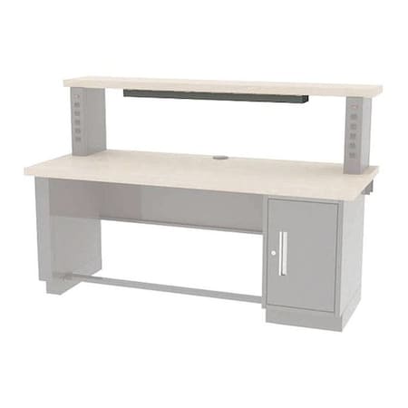 Greene Manufacturing Under Shelf Task Light, Hard Wire, 48"L DTSL-48 | Zoro