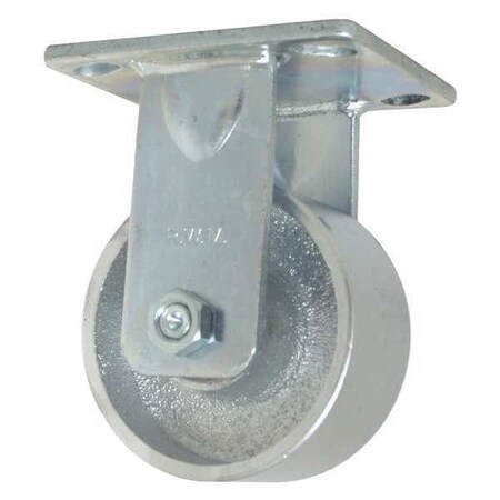Rwm Rigid, w/4x2" Cast Iron Wheel 45-CIR-0420-R | Zoro