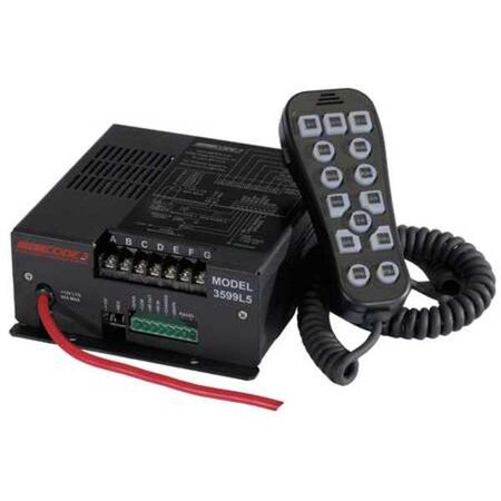 Code 3 Remote Siren System, 200W 3599L5 | Zoro