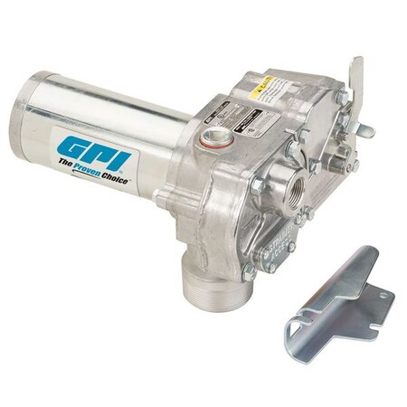 Gpi Fuel Transfer Pump, 12VDC, 15 Max. Flow Rate , 1/5 HP, Cast ...