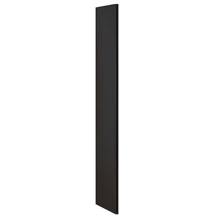 Salsbury Industries Locker End Panel, 18x72, Black 33333BLK | Zoro