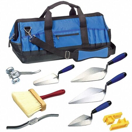 Westward Masons Apprentice Tool Kit, 8 Pcs 13P511 | Zoro