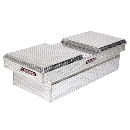 Weather Guard Truck Box, Crossover, Aluminum, 71-1/2"W, Silver, 15.3 cu ...
