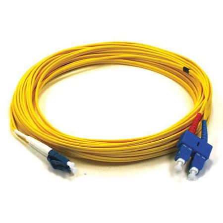 Monoprice Fiber Optic Patch Cord, LC/SC, 10m, Single 4899 | Zoro