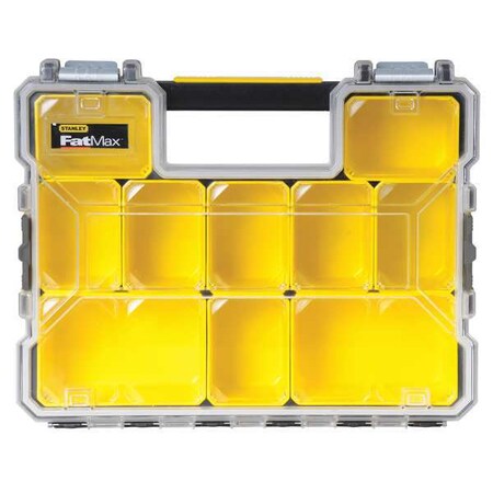 Stanley Compartment Box with 1 compartments, Plastic, 16-31/32" H x 17 ...