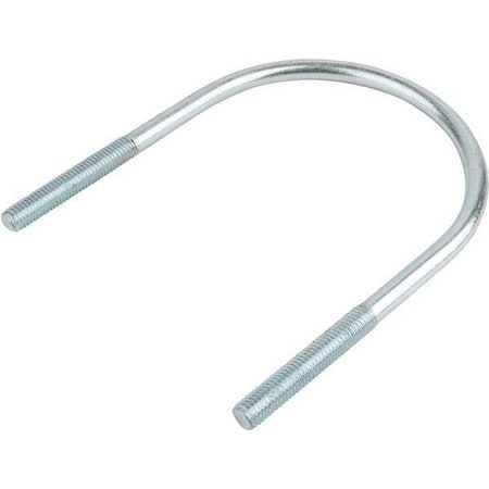 All America Threaded Products Round U-Bolt, 7/8"-9, 14-1/8 in Wd, 17-5/ ...
