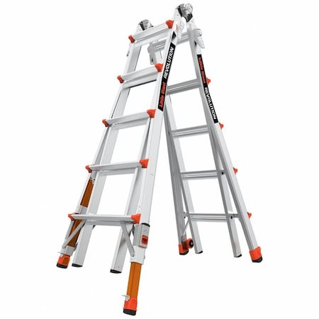 Little Giant Ladders Multipurpose Ladder, Not Available, Aluminum, 300 ...