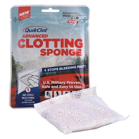 Quikclot Advanced Clot Sponge, 50g 5020-0018 | Zoro