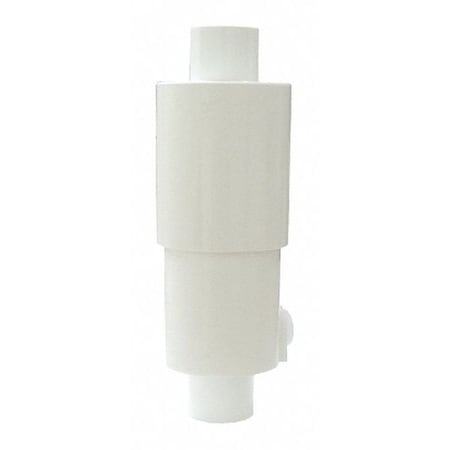 Supco Positive Pressure Trap, 1.5" x 1.5", Wht PPW112V | Zoro