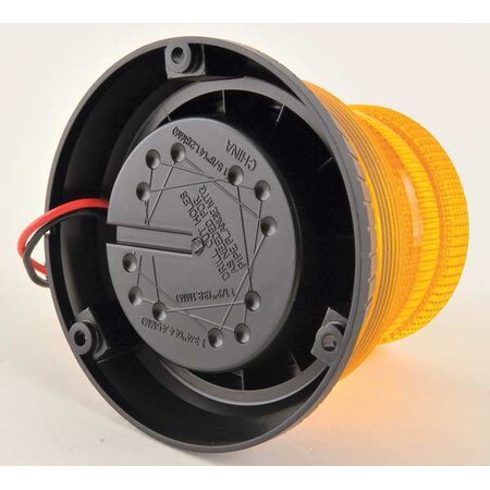 Code 3 Compact Strobe, Amber, Perm, Incandescent 2002ASH | Zoro