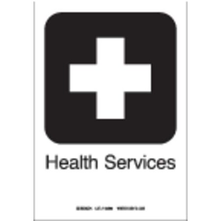 Brady Hospital Sign, 10"X7", Plastic, Sign Background Color: Black ...