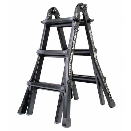 Little Giant Ladders Multipurpose Ladder, 11 ft., Aluminum, 300 lb ...