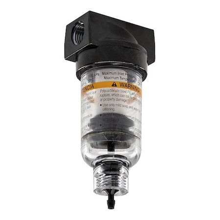 Parker Filter, Particulate, 1/4", NPT, 24 scfm 14F15BB | Zoro