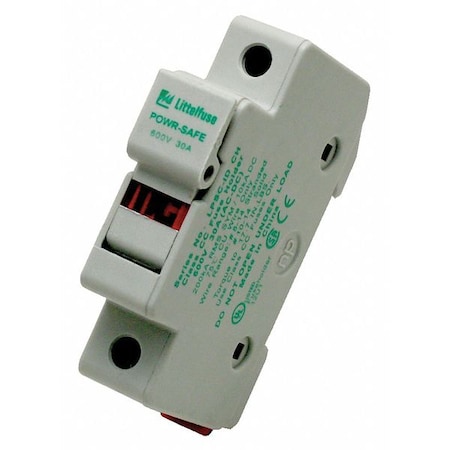 Littelfuse Finger Safe Fuse Block, CC UL Class, 1 Poles, Box Lug ...