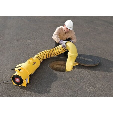 Ramfan Manhole Entry System, 8 In, 1/3 HP UB20/MED | Zoro