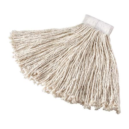 Rubbermaid Commercial 5 in String Wet Mop, 20 oz Dry Wt, Clamp On ...