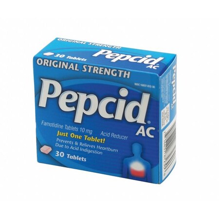Pepcid Ad Antacid, Tablet, 10mg, PK30 48723000 | Zoro