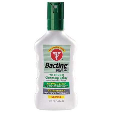 Bactine Antiseptic, Spray Bottle, 5 oz. 50827 | Zoro