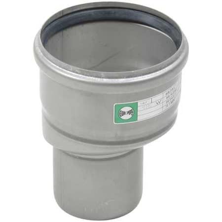 Blucher 2" x 4" Push Fit 316 SS Eccentric Reducer ER-2x4-316 | Zoro