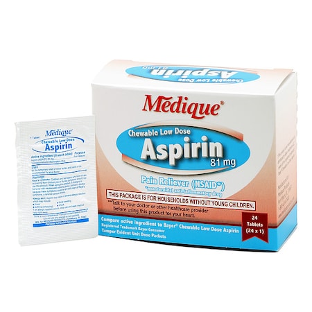 Medique Pain Relief, Box, 24 Doses, Tablet 14064 | Zoro