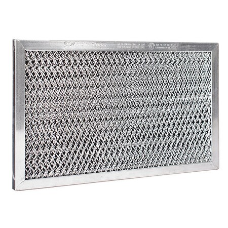 Ez Kleen Mesh Filter, Aluminum, 8.25"x11.25"x.34" 97049509 | Zoro