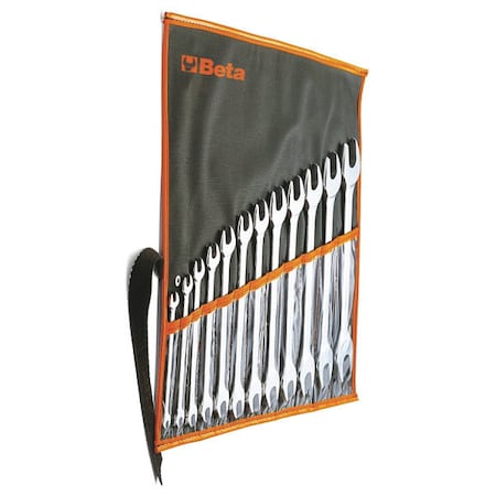 Beta Double Open End Wrench Set, 12Pc 000550162 | Zoro