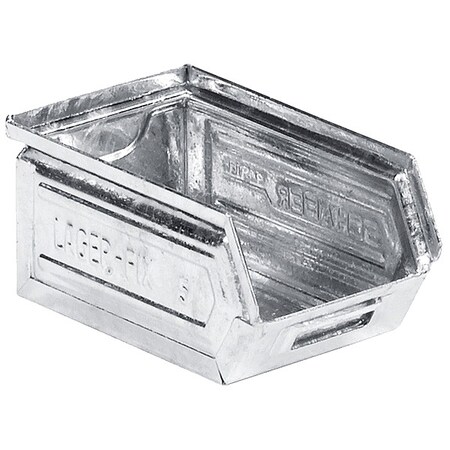 Ssi Schaefer Stackable Storage Bin, Steel, 4 in W, 3 in H, 6 3/4 in L ...
