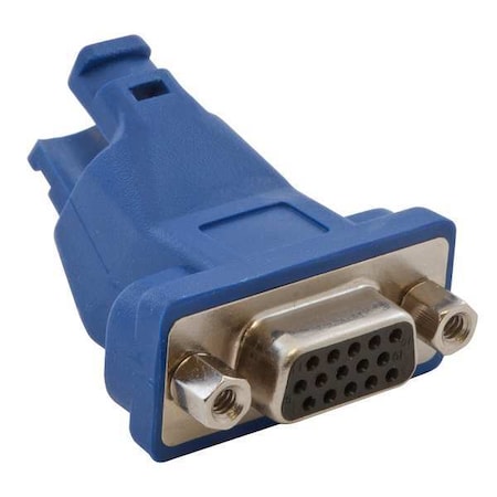 Hubbell Premise Wiring VGA Connector, 15-Pin to 8-Pin, Blue 15A6P1 | Zoro